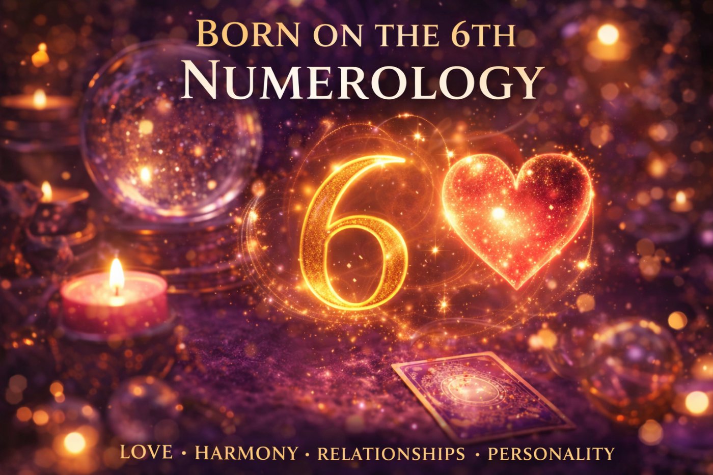 Birth Day Number 6 Meaning in Numerology & Love