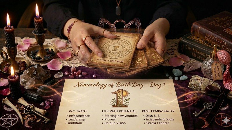 Numerology Day 1 – Personality and Meaning of Birth Dat